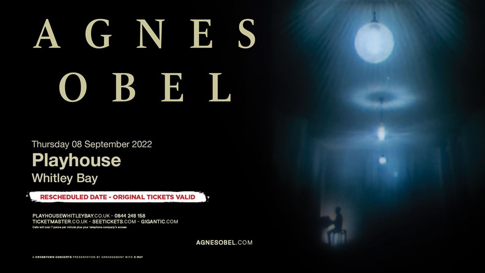 Agnes Obel rescheduled date confirmed - PLAYHOUSE Whitely Bay